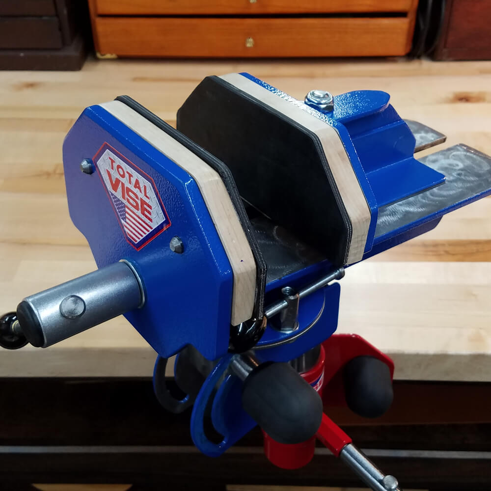 S Mac Vise Pedestal Conversion Plate - Total Vise